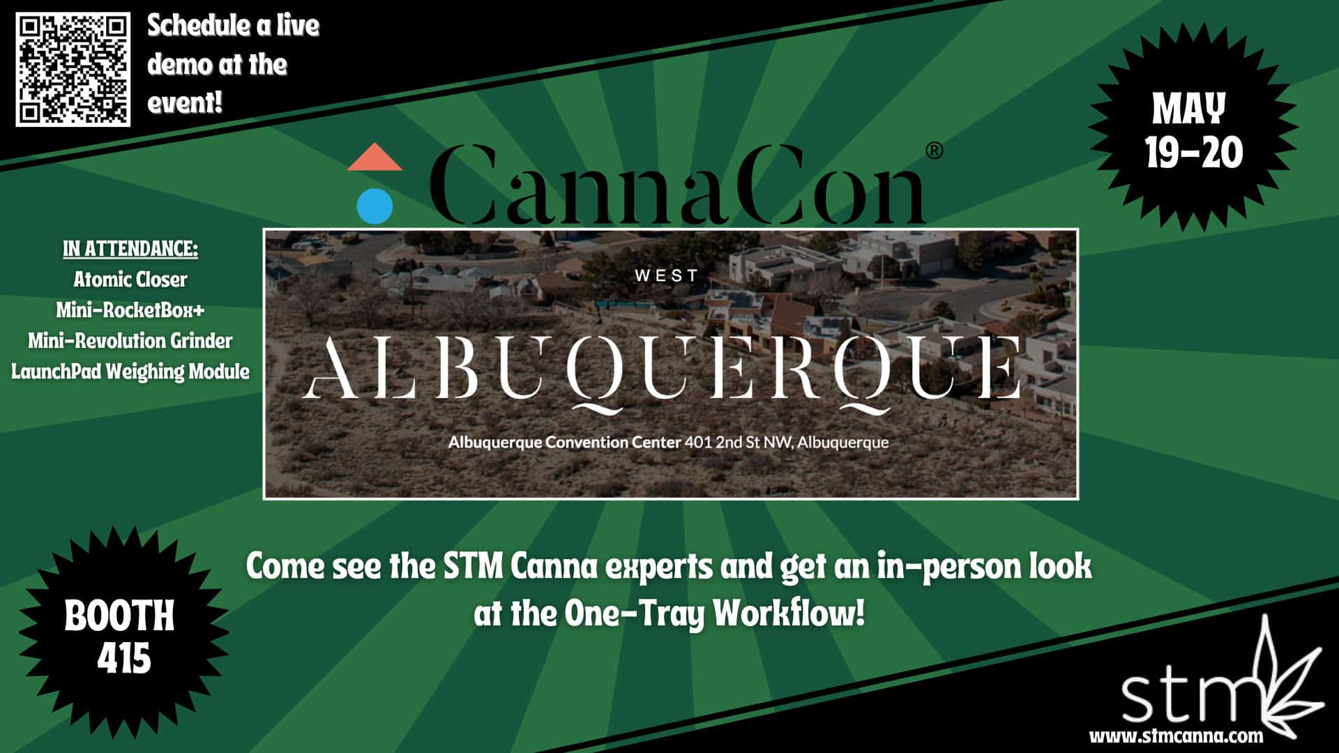 STM Attending CannaCon Albuquerque 2023 - STM Canna